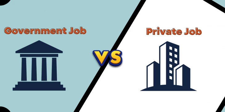 Government Jobs vs. Private Jobs: A Comprehensive Comparison